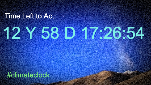 Climate Clock